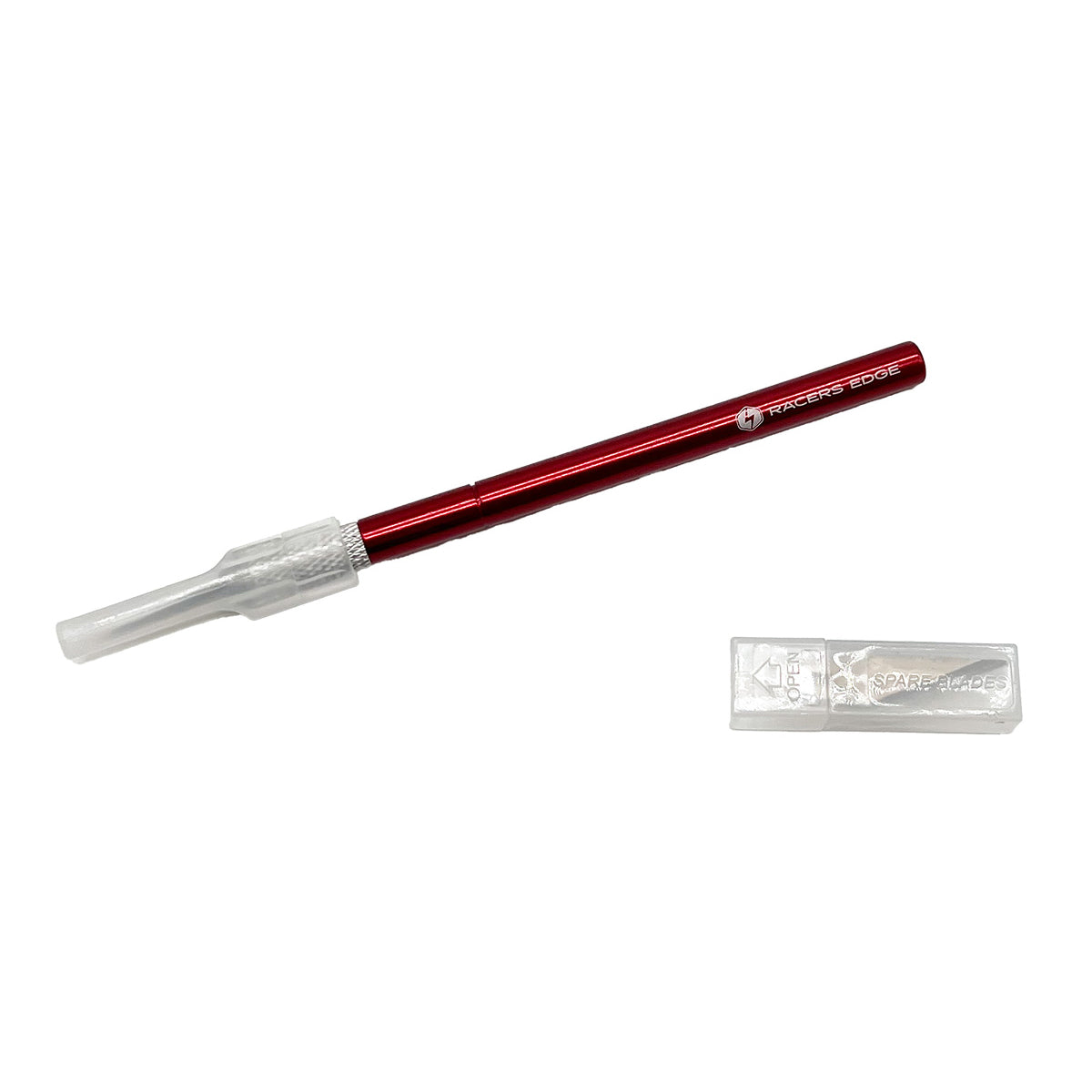 Aluminum Handle Hobby Knife with 6 #11 Blades — Racers Edge RC